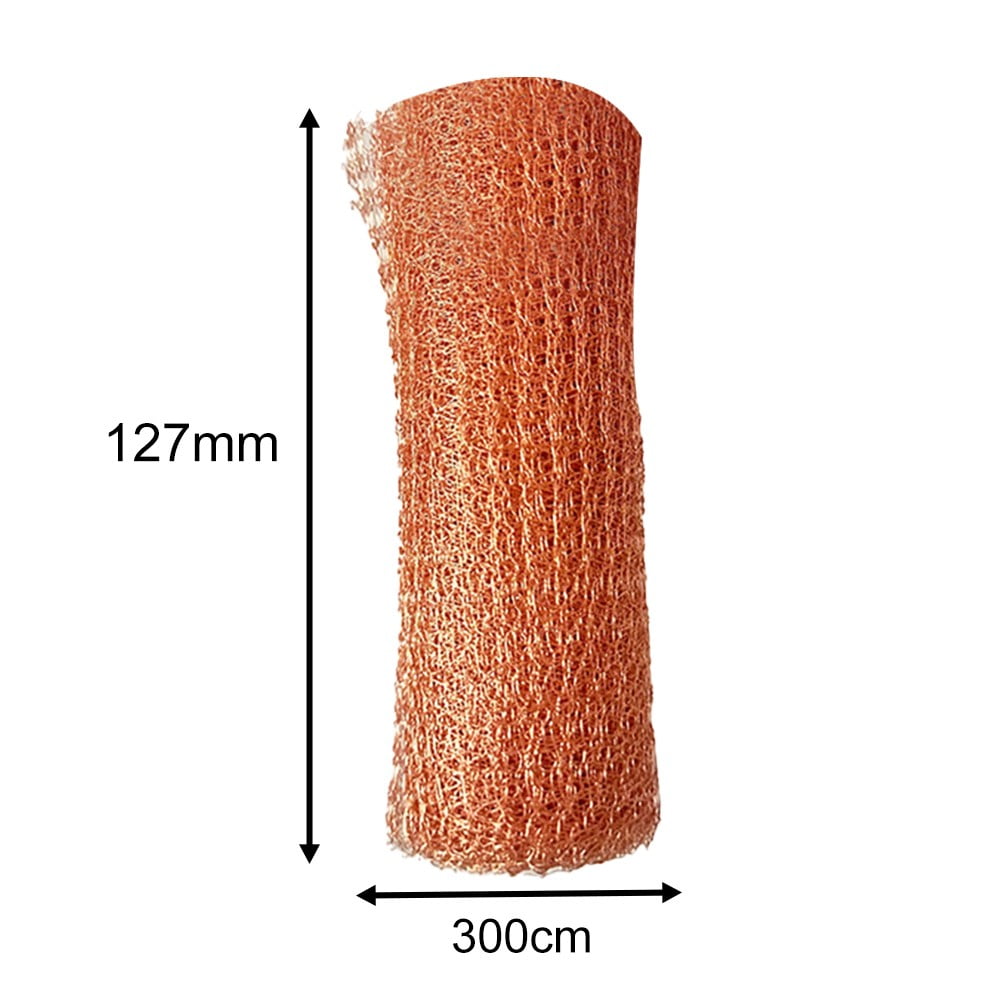 Copper Mesh Roll for Garden 12.7cm Wide Snail & Pest Barrier Cuttable ...