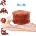 Copper Mesh Roll for Mice Rat Repellent, Sturdy Copper Wool Mouse Trap ...