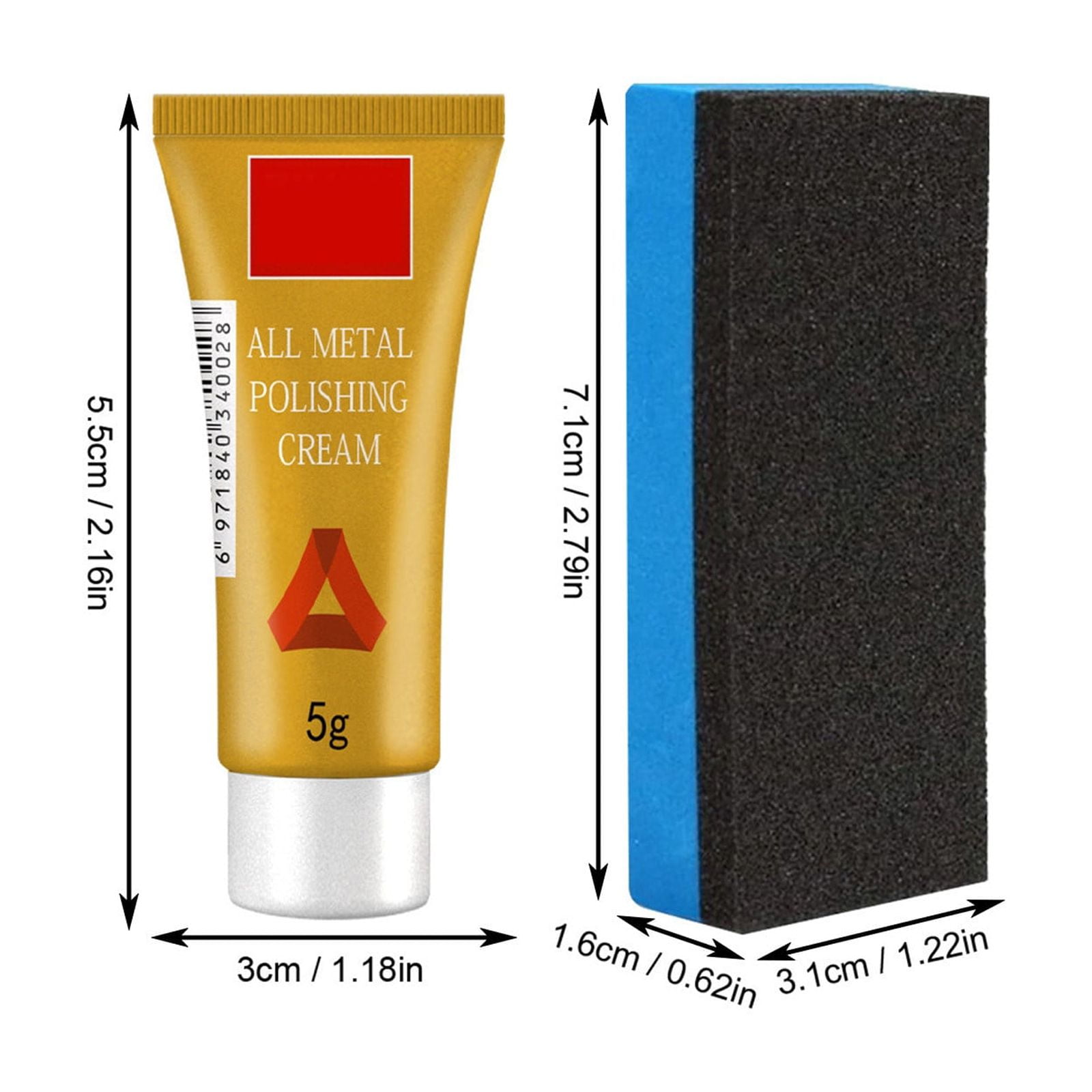 Copper Metal Cleaning Paste - Multi-Purpose Polisher - Kitchen & Tire ...