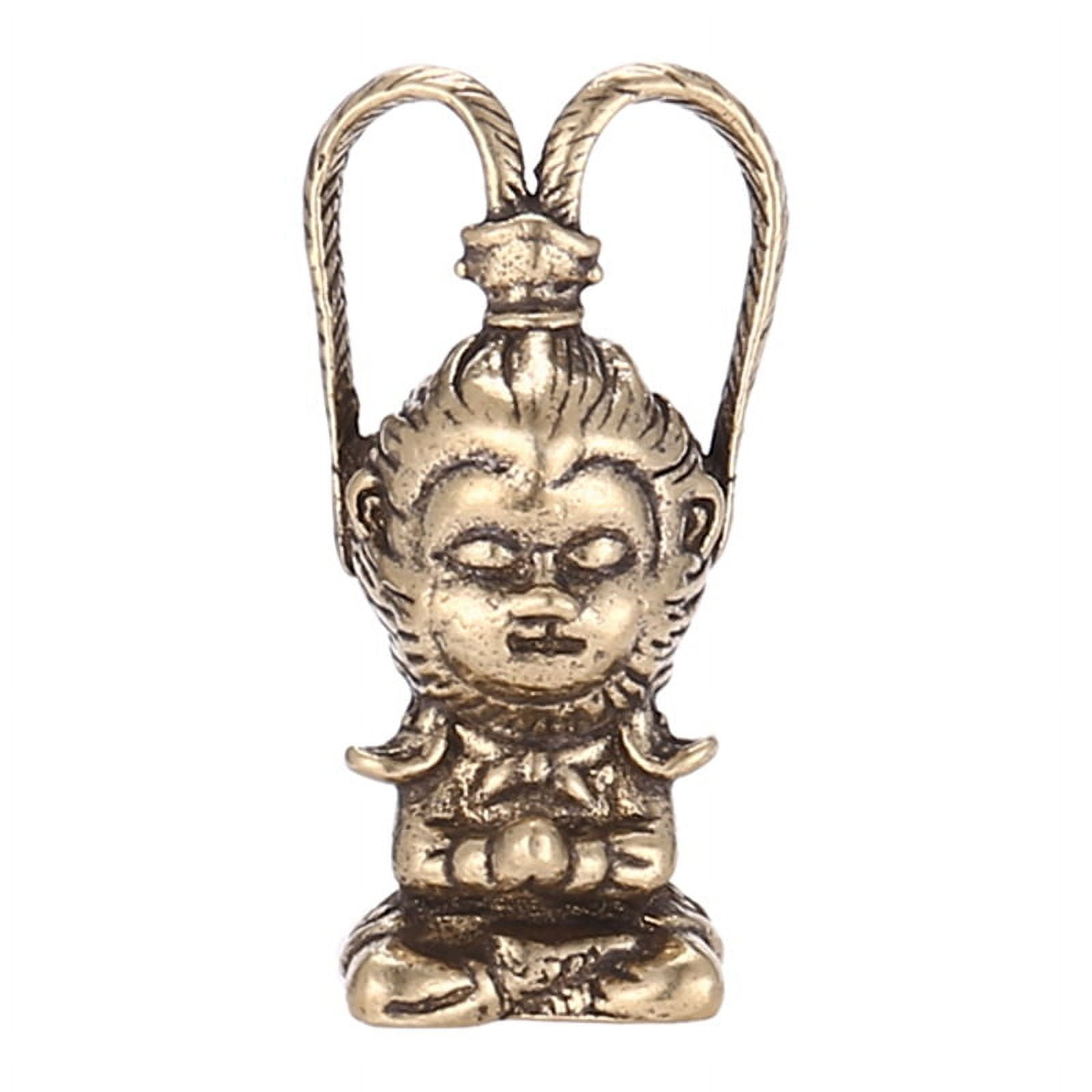 Copper Monkey Figurine Sun Statue Decor Fish Tank Ornaments ...