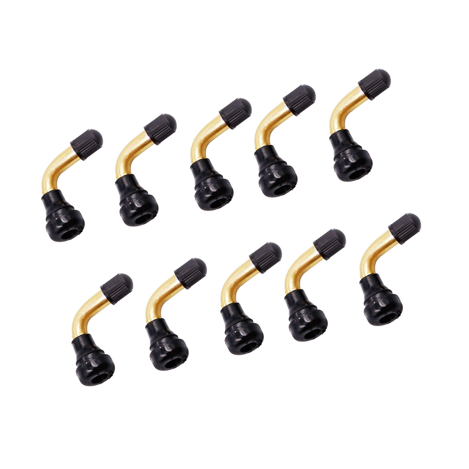 Copper Motorcycle Valves Stem With Bent Design For Vacuum Tires Anti ...