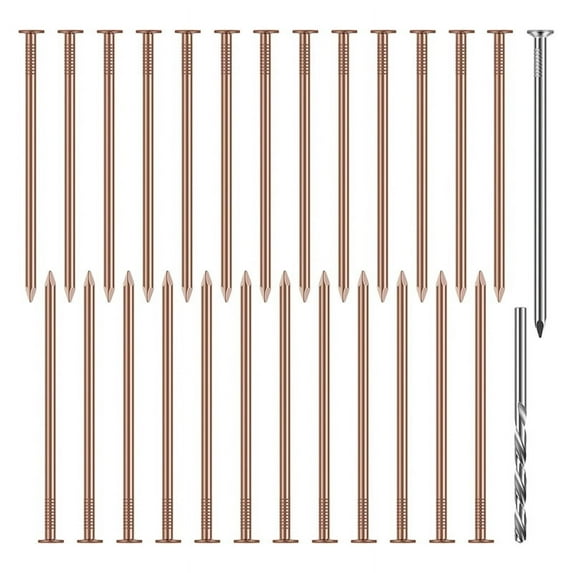 Copper Nails Kit, 3.5 Inch Stump Removal Spikes,Pure Copper Nails ...