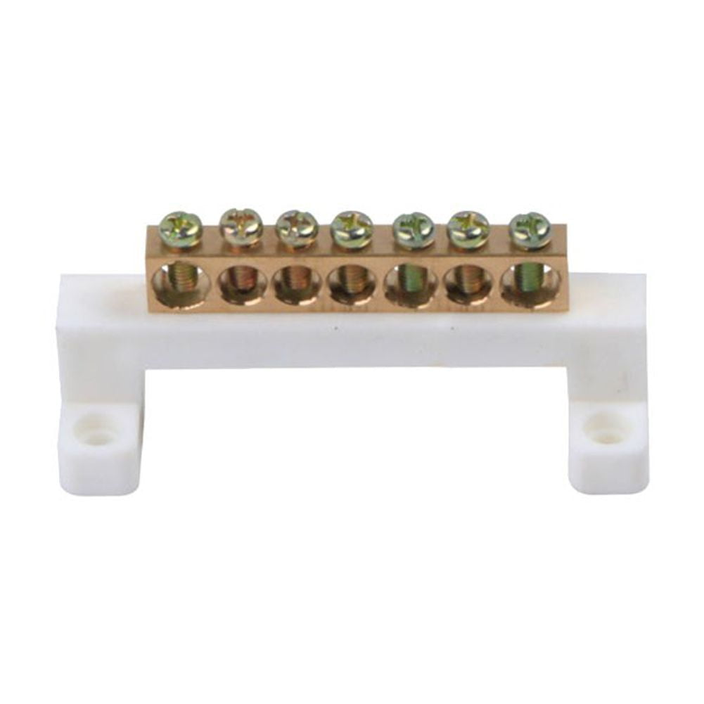 Copper Neutral Bar Set Ground Terminals For Distribution And Control ...