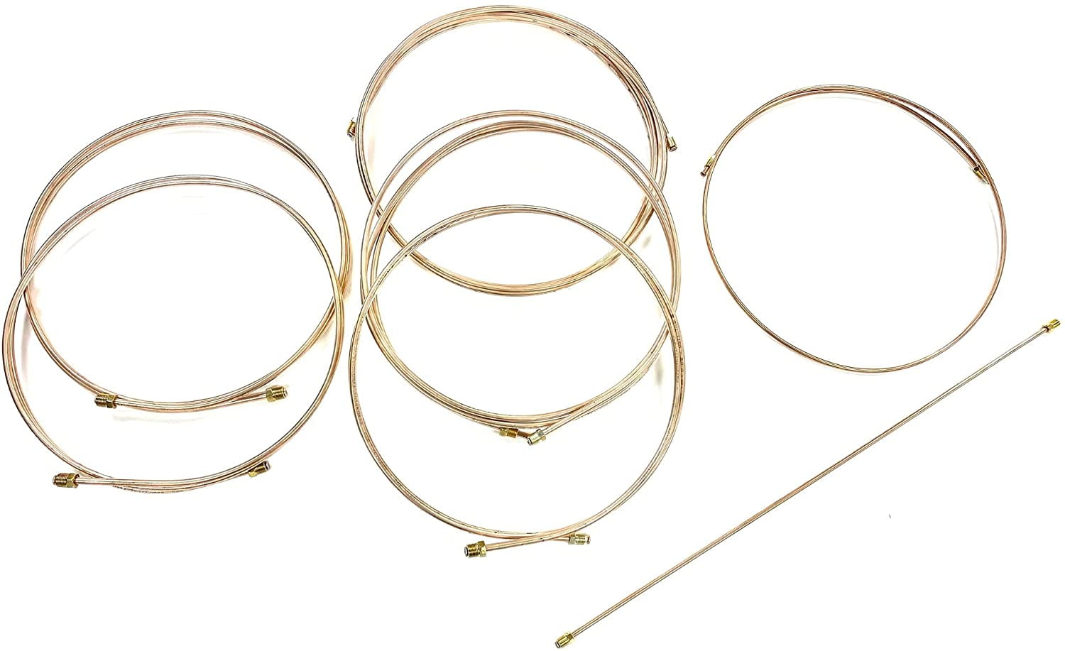 Copper Nickel Brake Line Kit. All Lines Cut To Length And Flared With ...