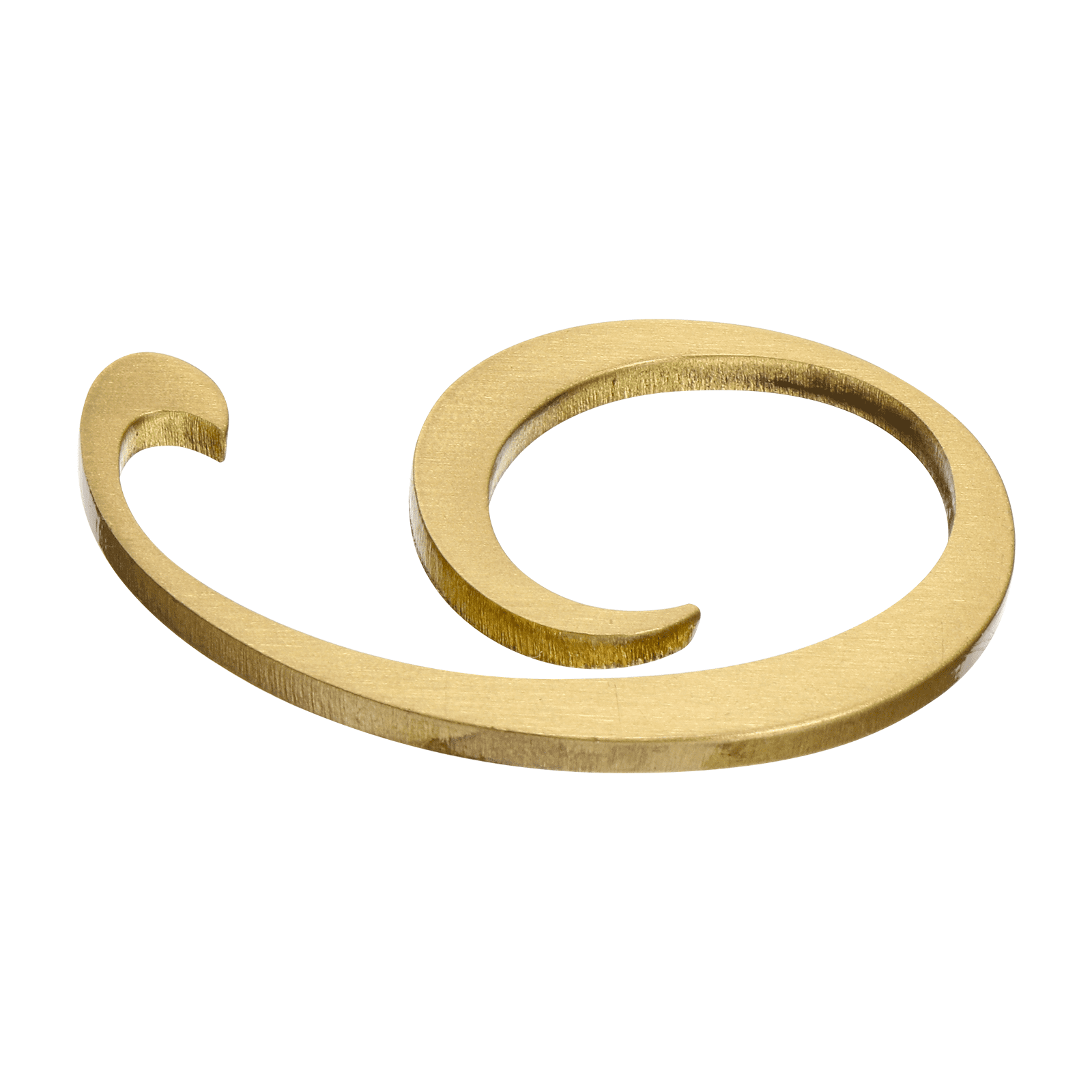 Copper Number Plate House Numbers Decal Mailbox Address Office Golden ...