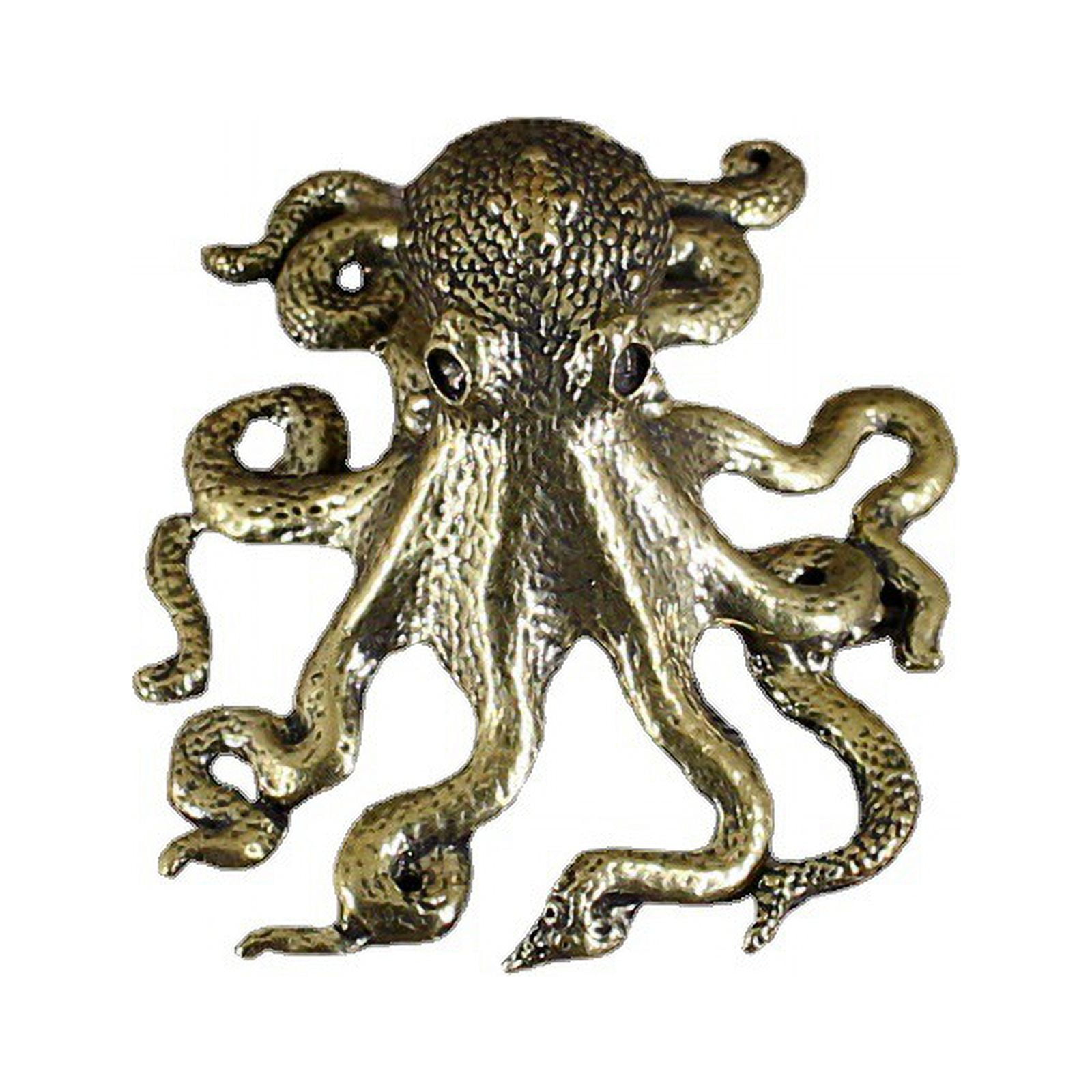 Copper Octopus Figurine Small Octopus Craft Tabletop Octopus Decoration ...
