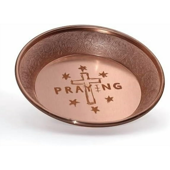 Copper Offering Prayer Ritual Bowl Plate - Great for use Meditation ...