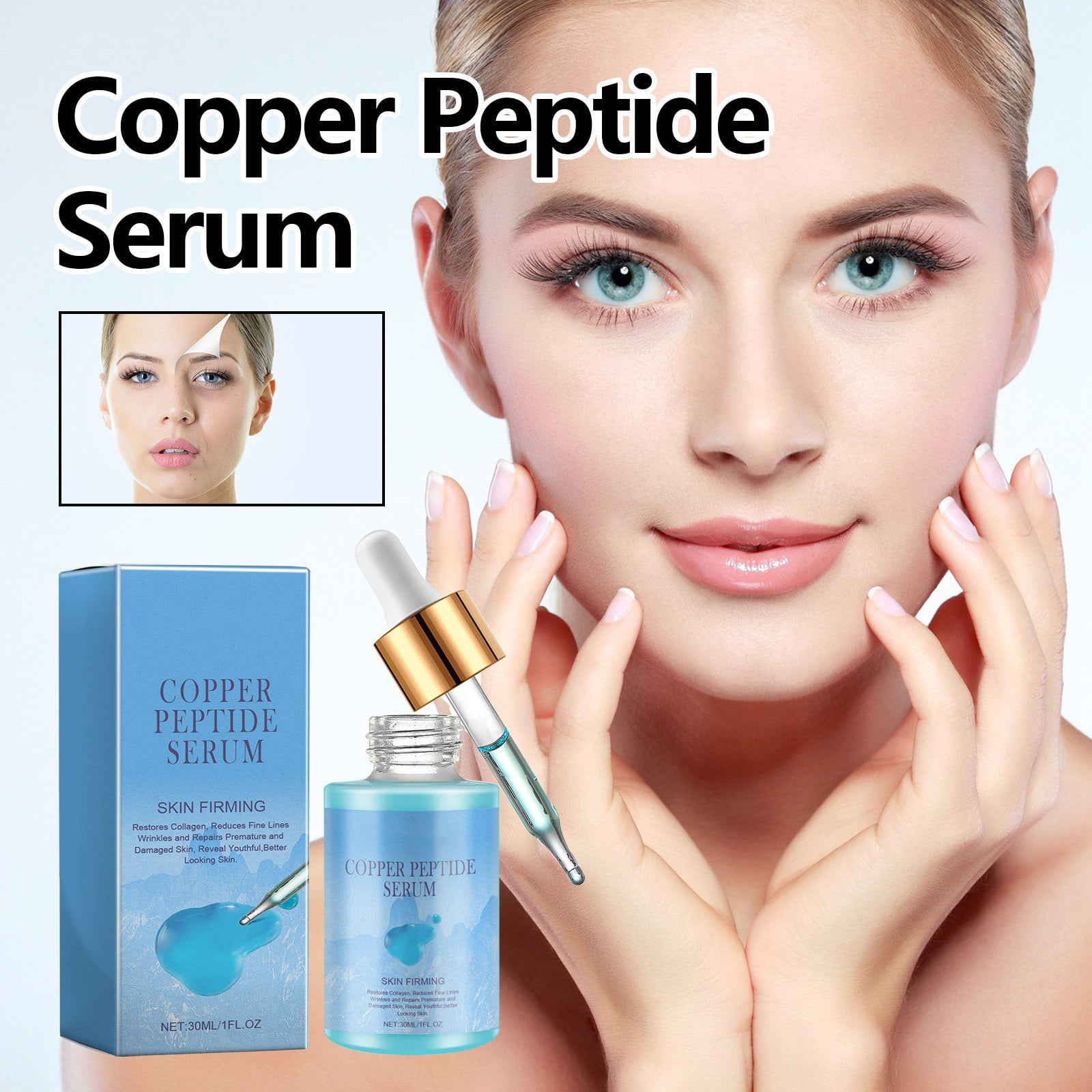 Copper Peptide Facial Reduces Fine Lines And Moisturizes Skin Tightens ...
