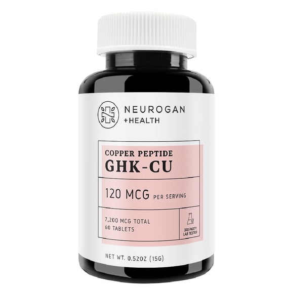 Free Shipping! Neurogan Copper Peptide Tablets, 120 MCg per Tablet, 60 ...