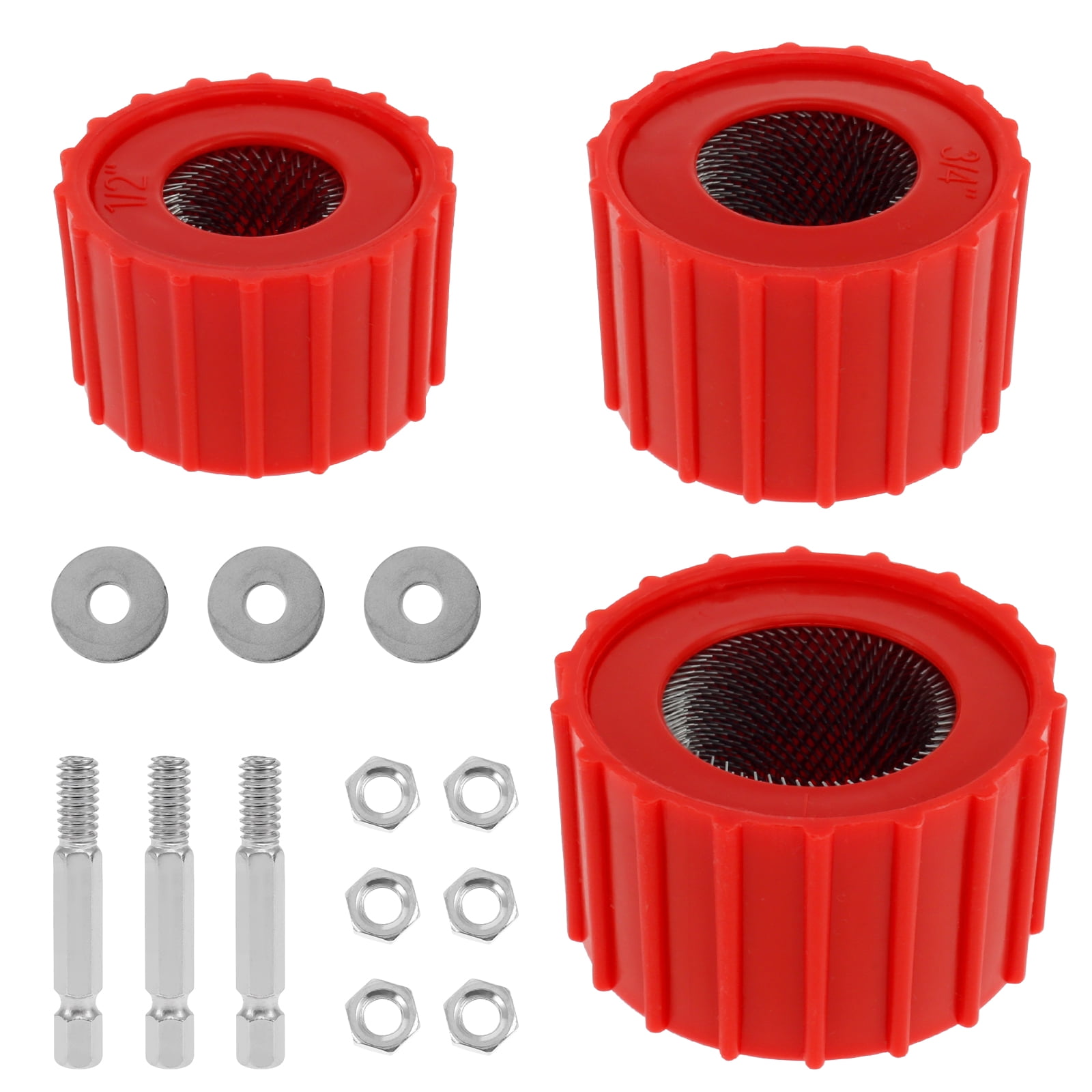 Copper Pipe Cleaner Set Firm Tube Cleaning Brush High Efficient Cleans ...