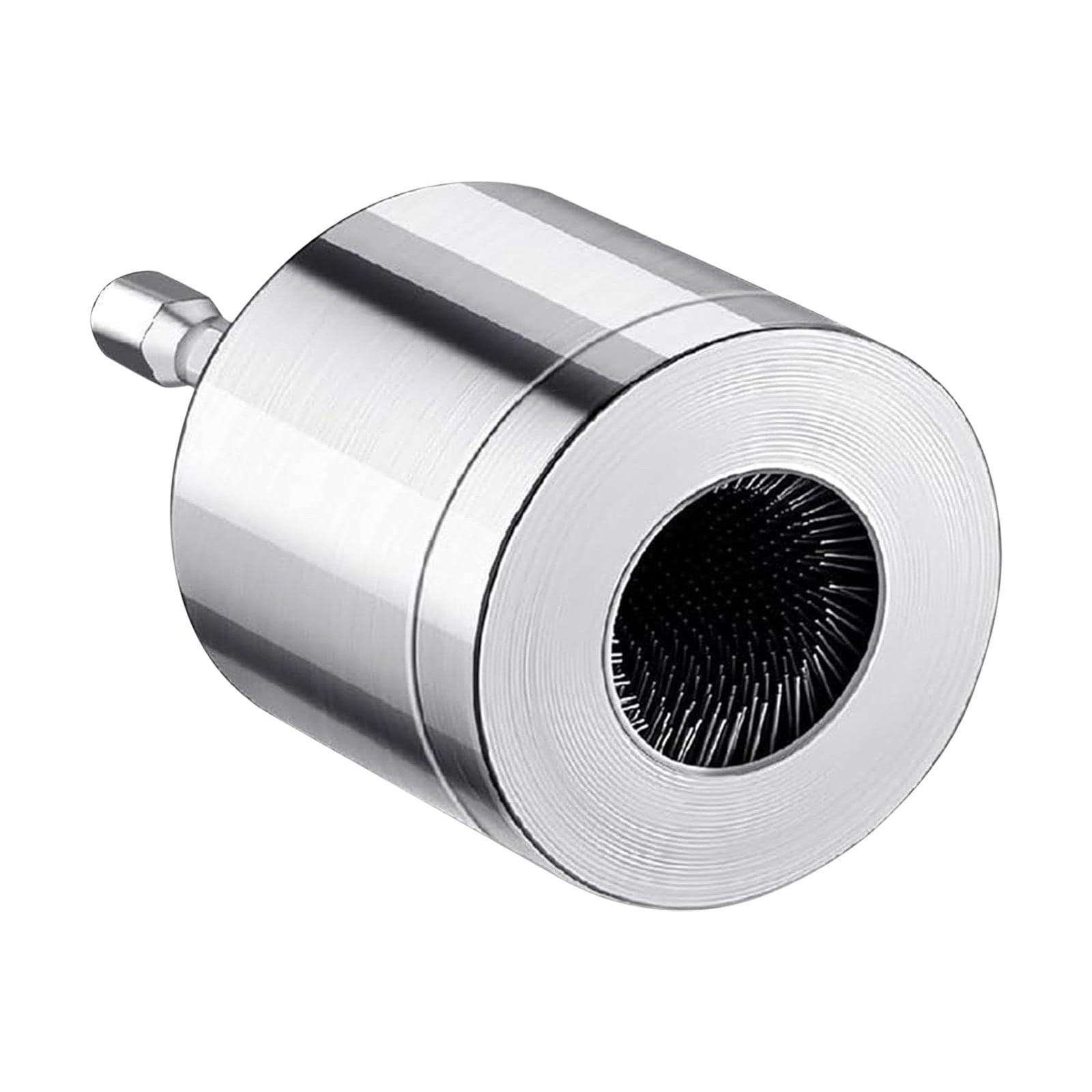 A Copper Pipe Cleaning Brush Drill Attachment With Fine Steel Bristles ...