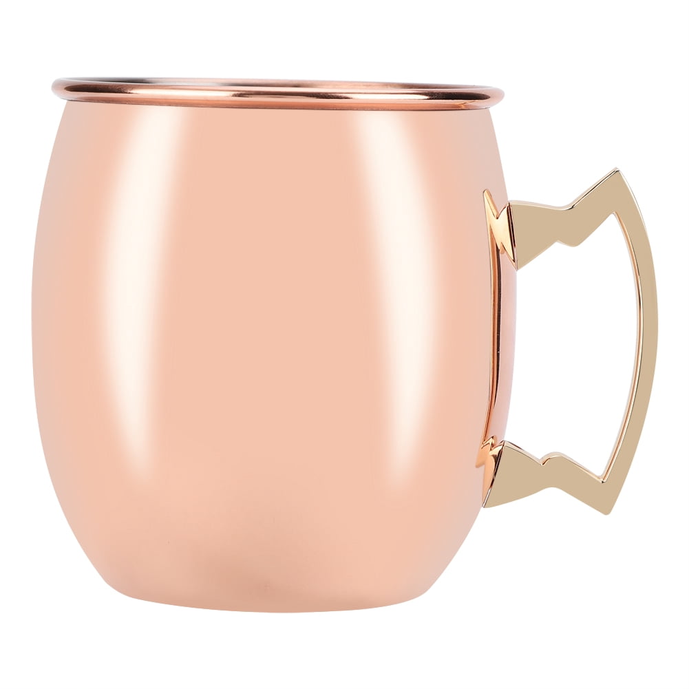 Copper-Plated Stainless Steel Cocktail Mug — Chill Beverage Cup for ...