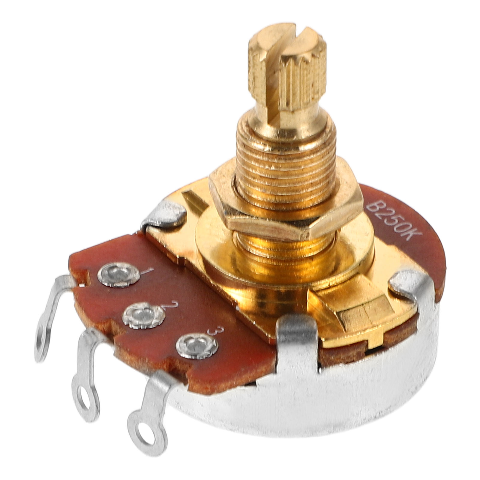 Copper Potentiometer Electric Guitar And Bass Potentiometer Long Split ...