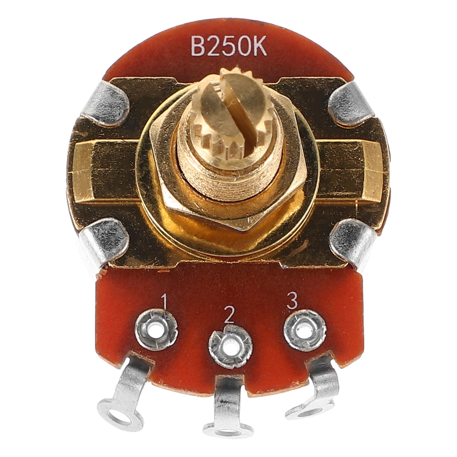 Copper Potentiometer Electric Guitar And Bass Potentiometer Long Split ...