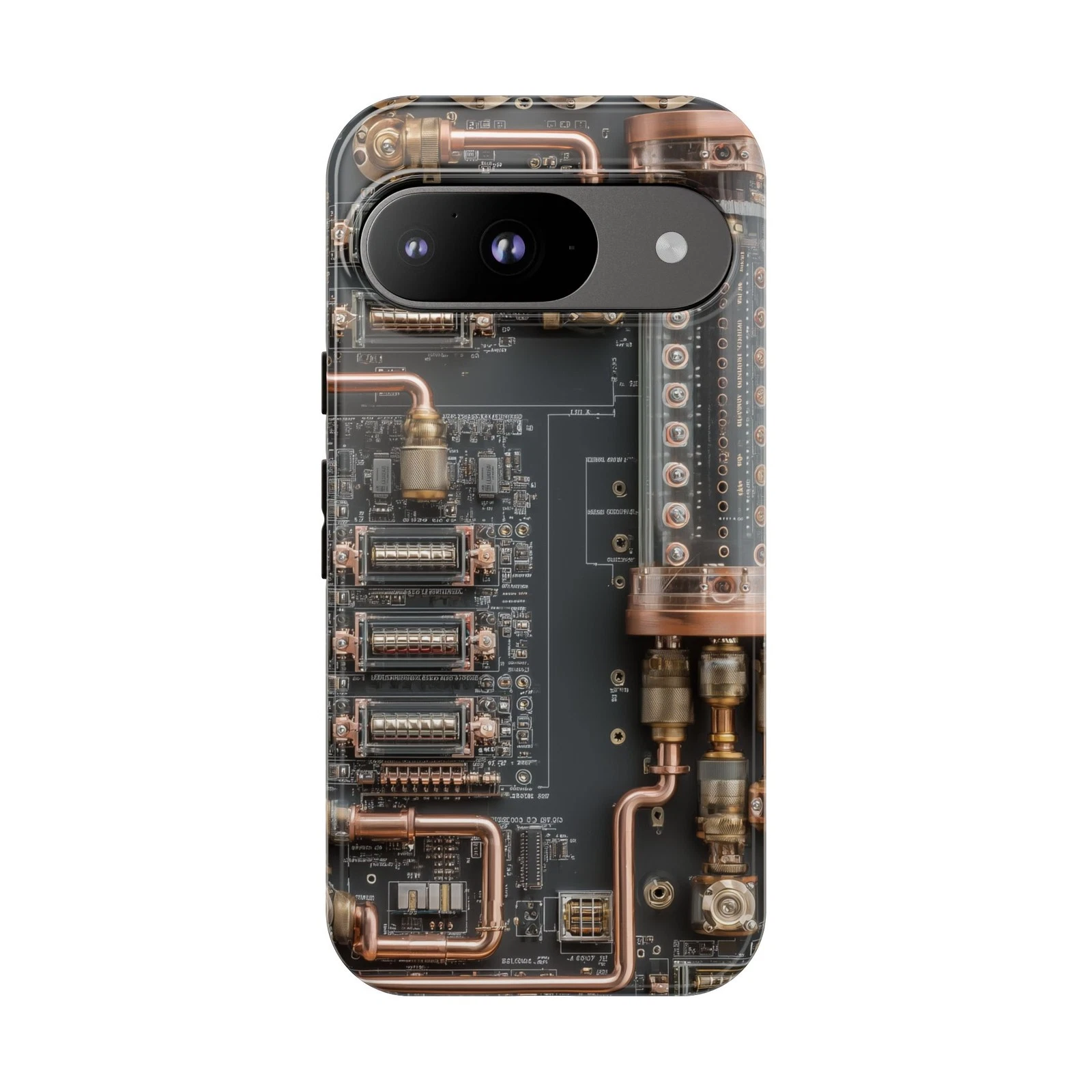 Copper Processor Board Protective Case for iPhone 11 up to 17 Pro Max ...