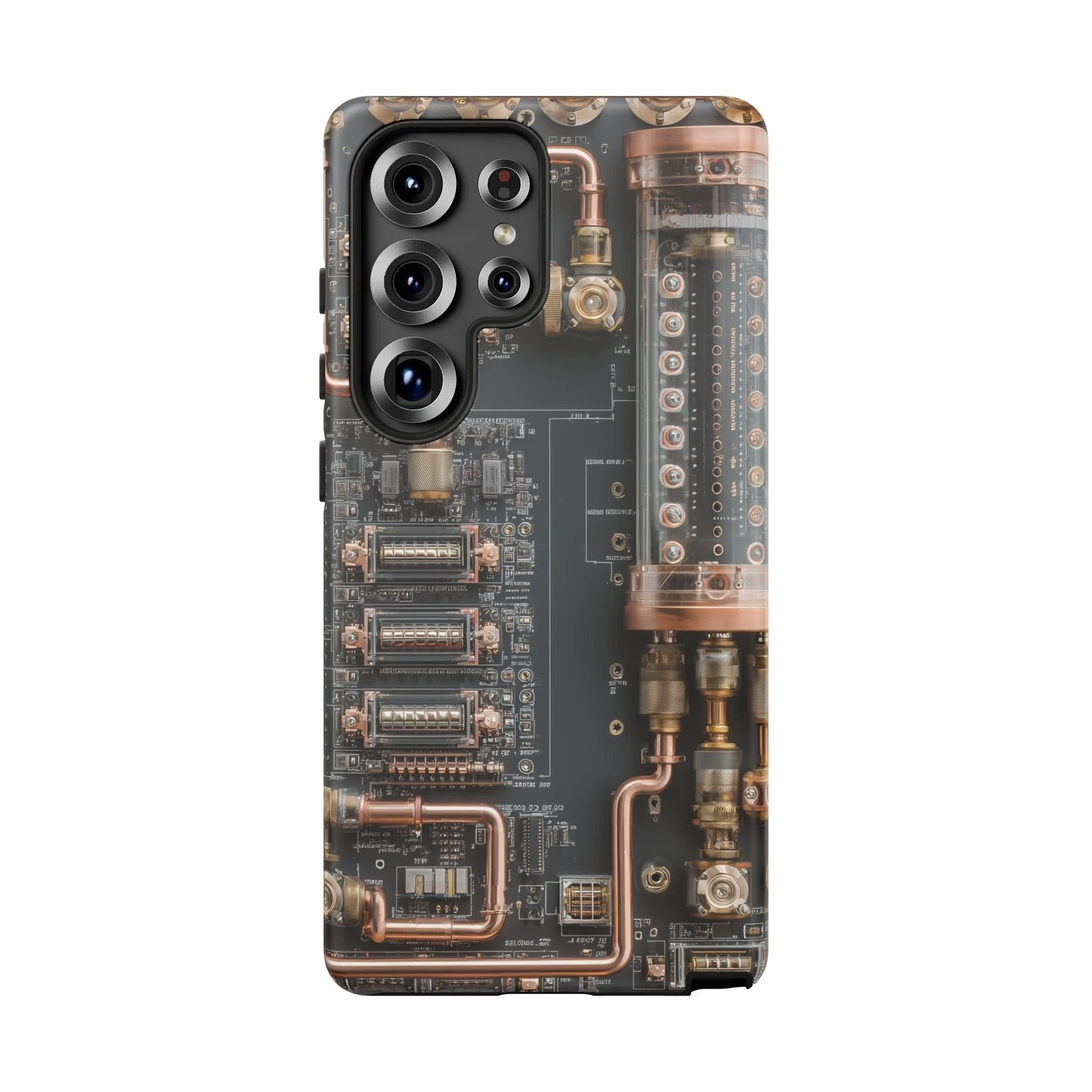 Copper Processor Board Protective Case for iPhone 11 up to 17 Pro Max ...