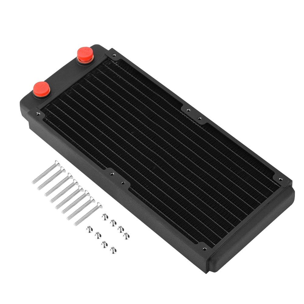 Copper Radiator Heat Sink Computer Water Cooling Liquid Heat Exchanger ...