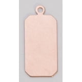 Copper Rectangle with Ring, 24 Gauge, 1 by 7/16 Inch, Pack of 6 ...