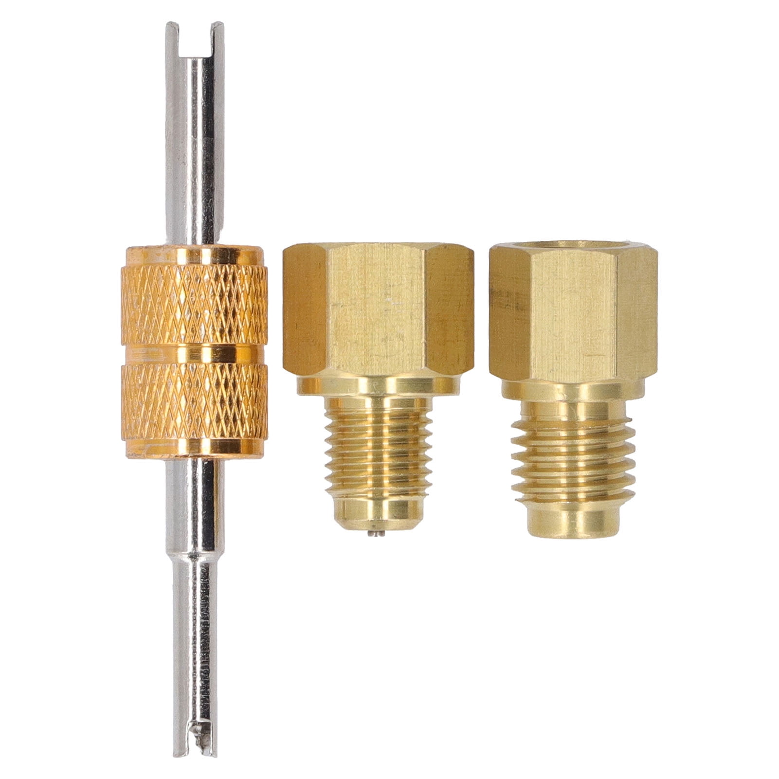 Copper Refrigerant Tank Adapter 1/2 ACME to 1/4 SAE 1/4 SAE to 1/2 ACME ...