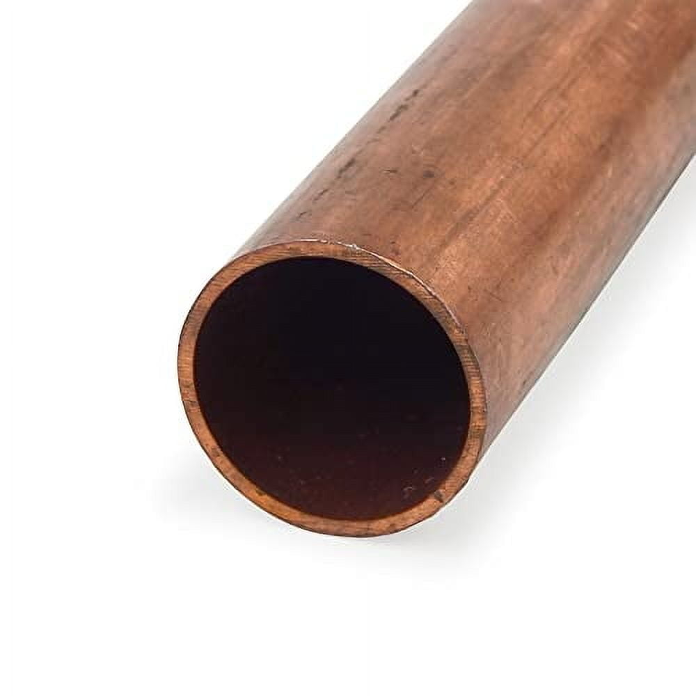Copper Round Tubing, H04 Temper, High-Quality, ASTM F68 - Walmart.com