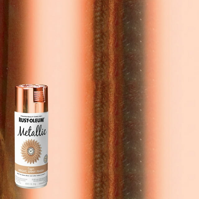 Copper, Rust-Oleum Specialty Metallic Spray Paint- 11 oz, 6 Pack ...