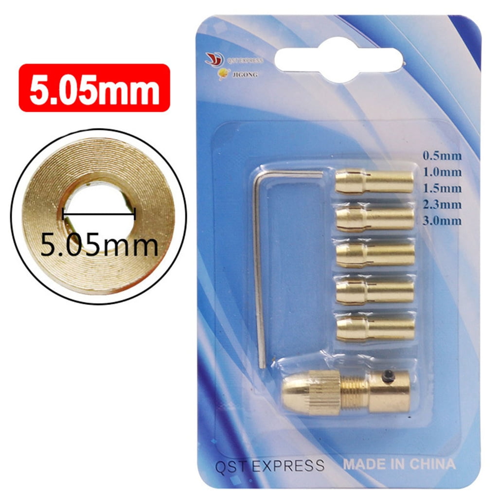 Copper Self Tightening Drill Chuck Hand Drill Clamp Brass Woodworking ...