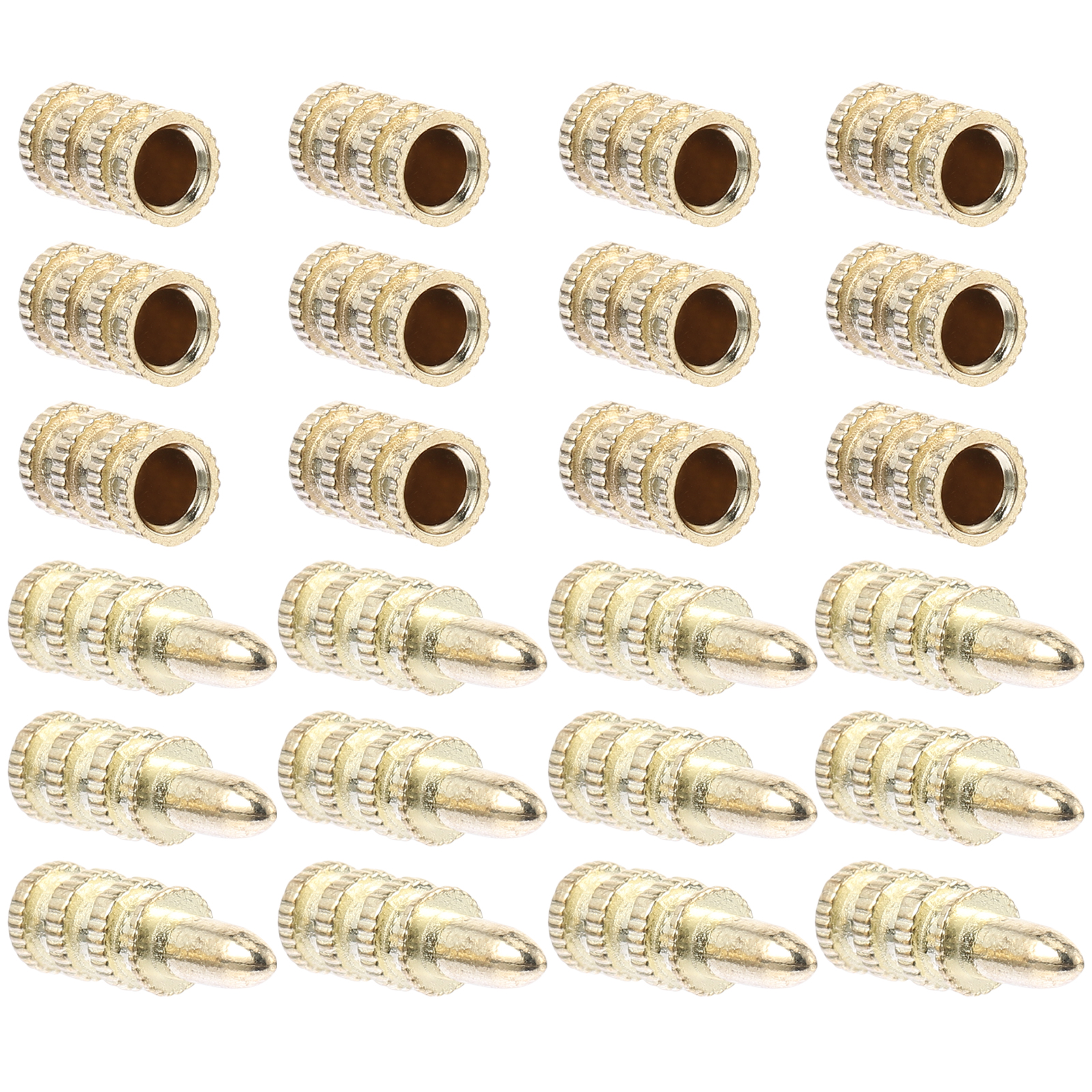 Copper Sets Table Bolt Sleeve Positioning Pin Alignment Leaf Socket ...