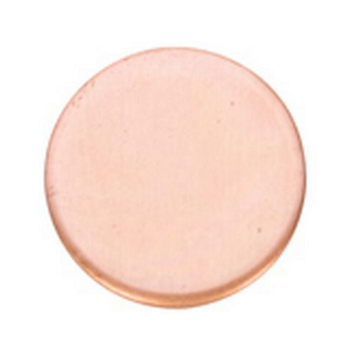 Copper Shape, Circle, 1 inch, 6 Pieces - Walmart.com