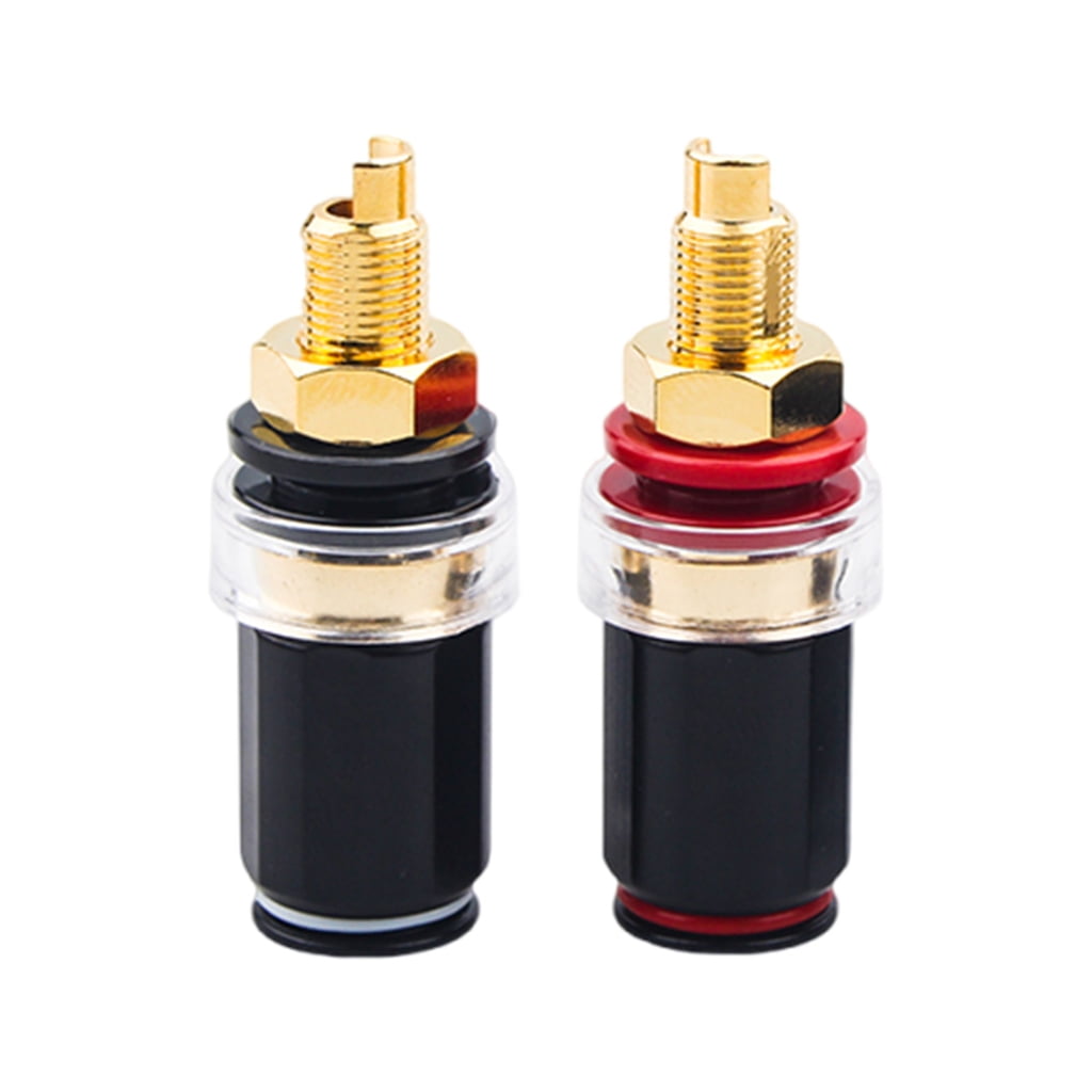 Copper Speaker Connectors Female Terminals for Home Theater Male ...