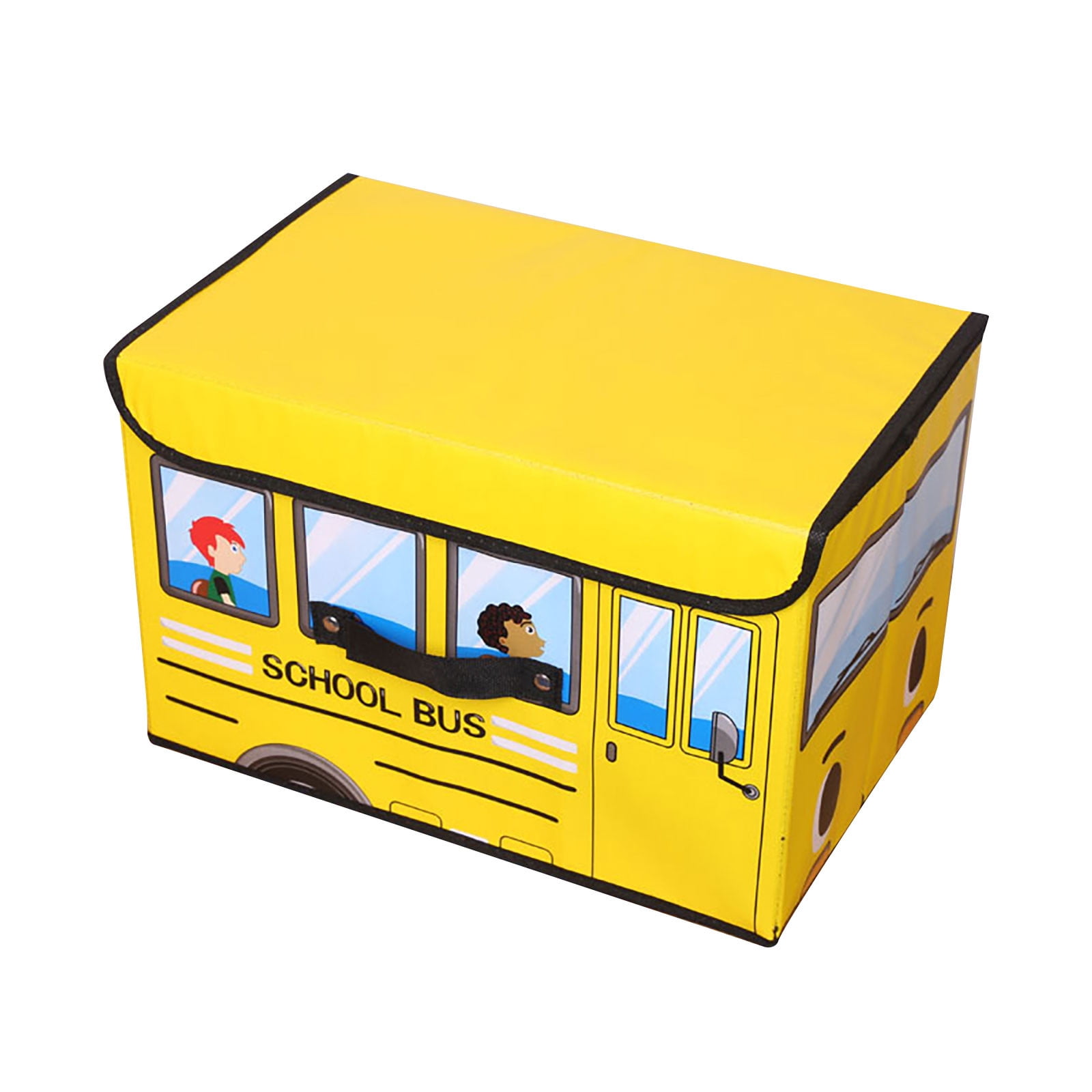 Copper Sponge Holder Toy Chest With Flip-Top Lid Kids Collapsible ...