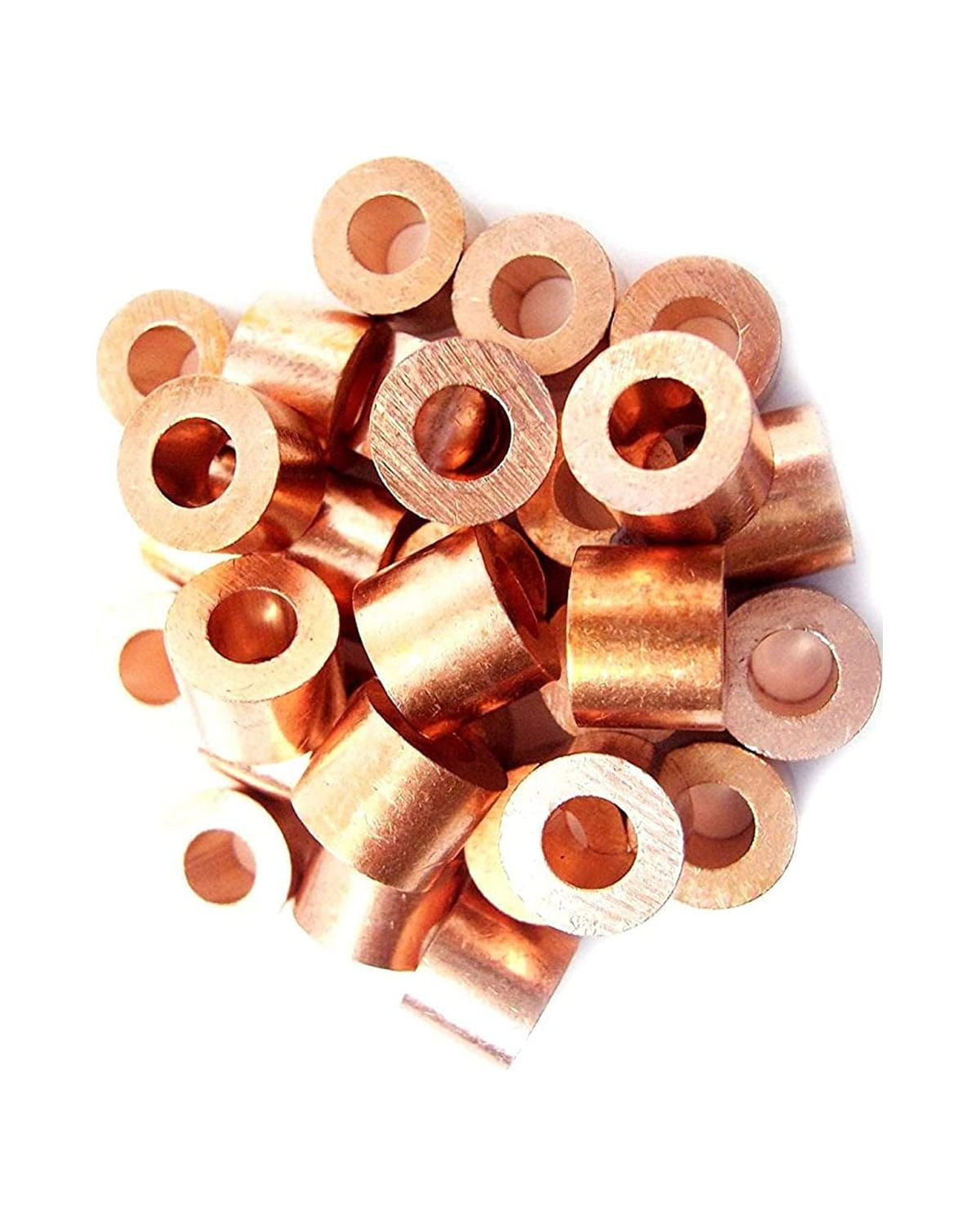 Copper Swage Stop for 1/4" Wire Rope Cable - Copper Cable Stop Sleeve ...