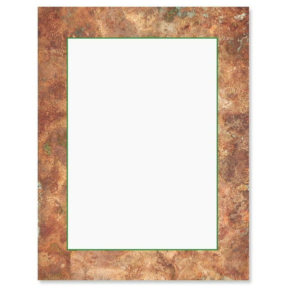 Copper Talisman Letter Papers - Set of 25, Graduation stationery papers ...