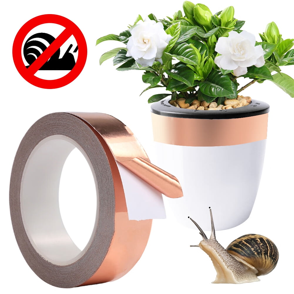 Copper Tape Against Snails 50mm Copper Foil Tape Snail Trap (Double ...