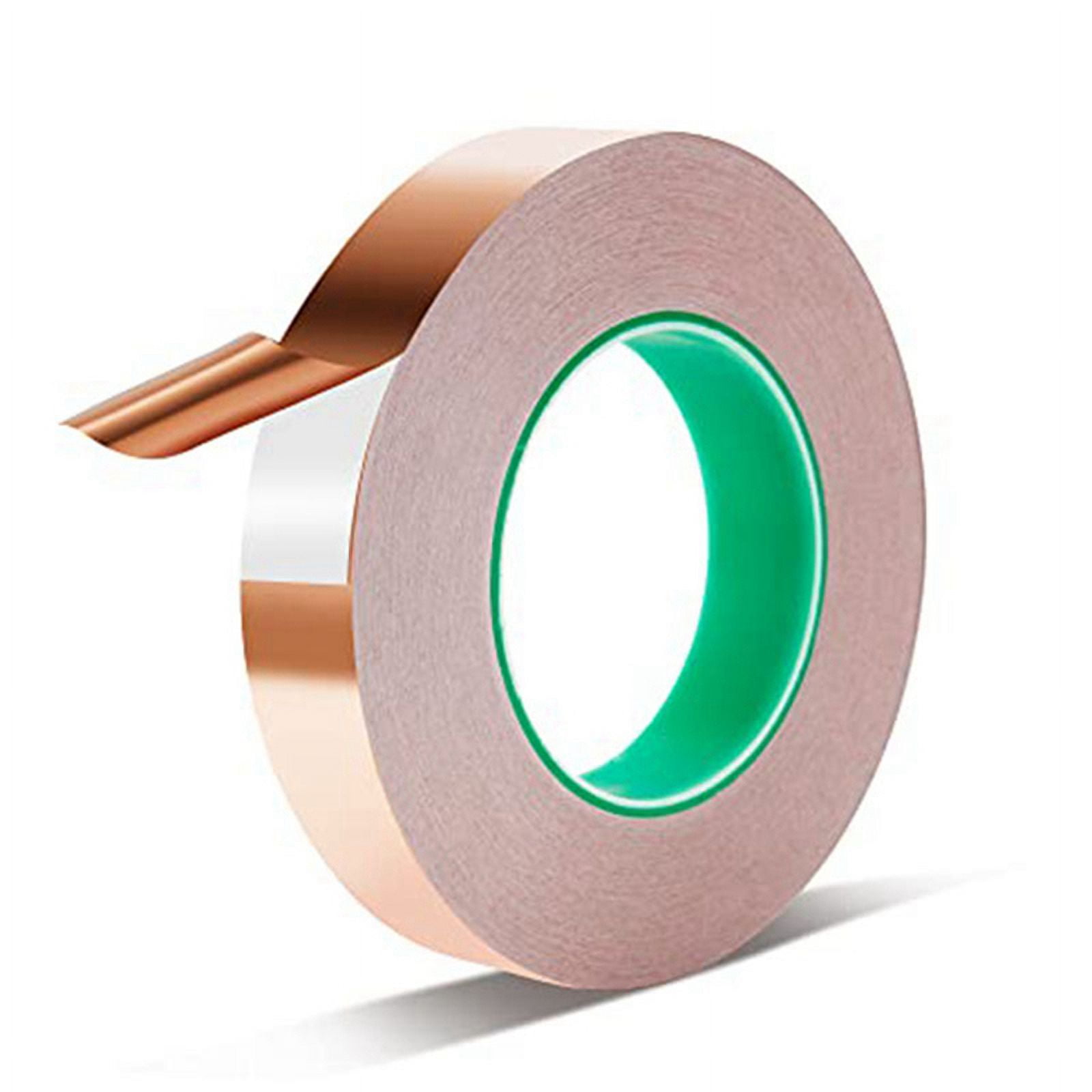 Copper Tape Conductive Adhesive,Copper Foil Tape 1 Inches X 164 Feet ...