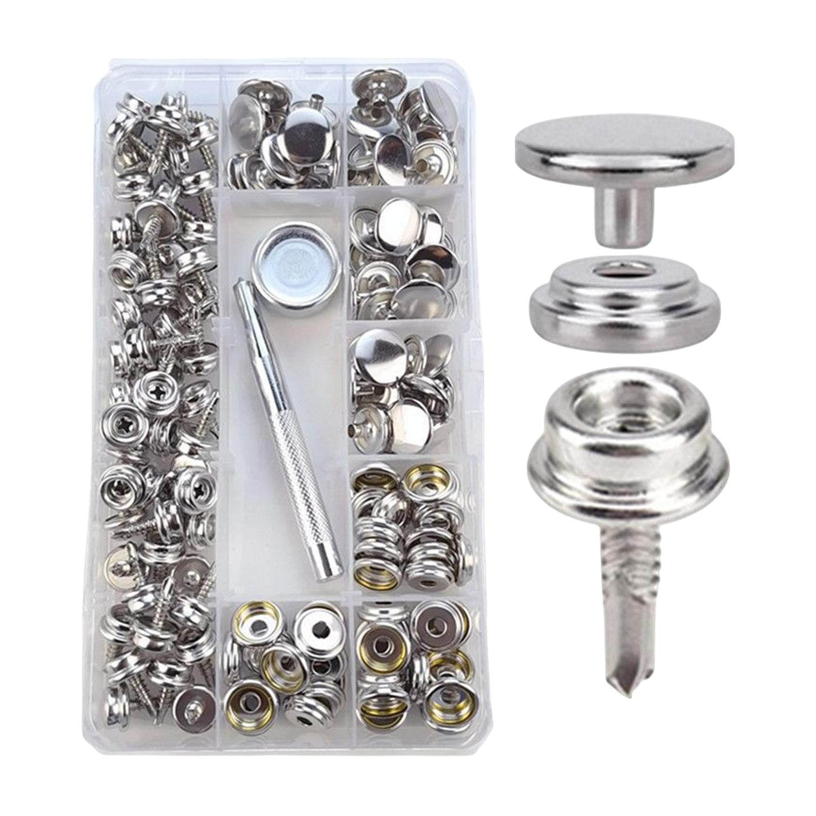 Copper Tarp Snap Button Boat Cover Stud Fastener Craft Hardware ...