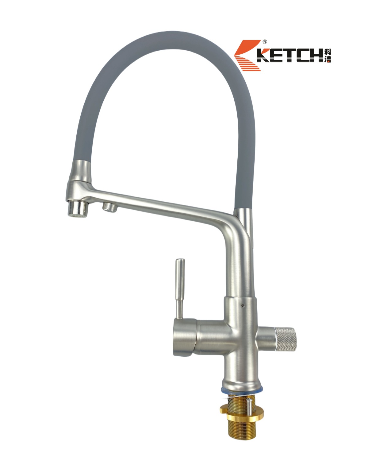 Copper Three-in-One Kitchen Hot and Cold Spring Sink Water Purifier ...