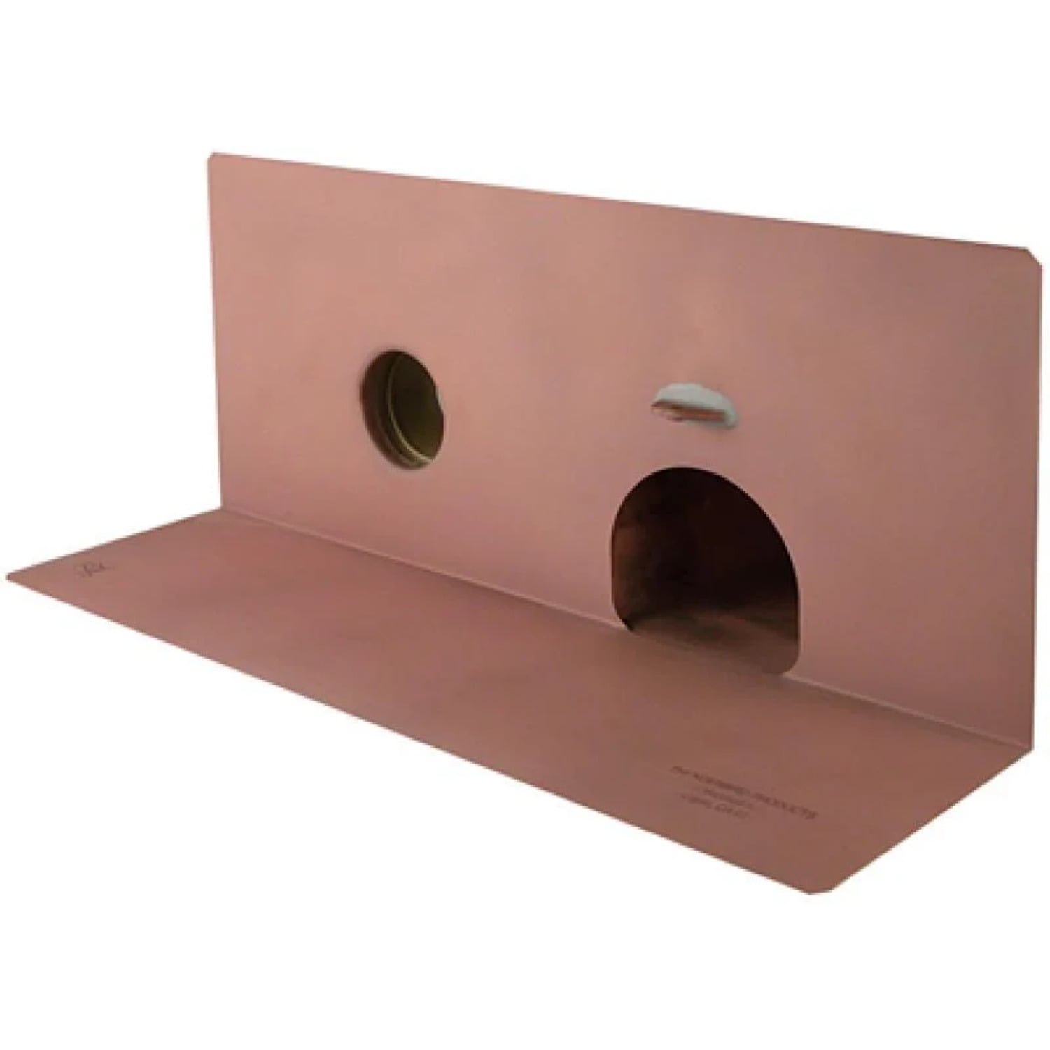 Copper Through Wall Parapet Roof Drain with Overflow Fitting Size: 4 ...