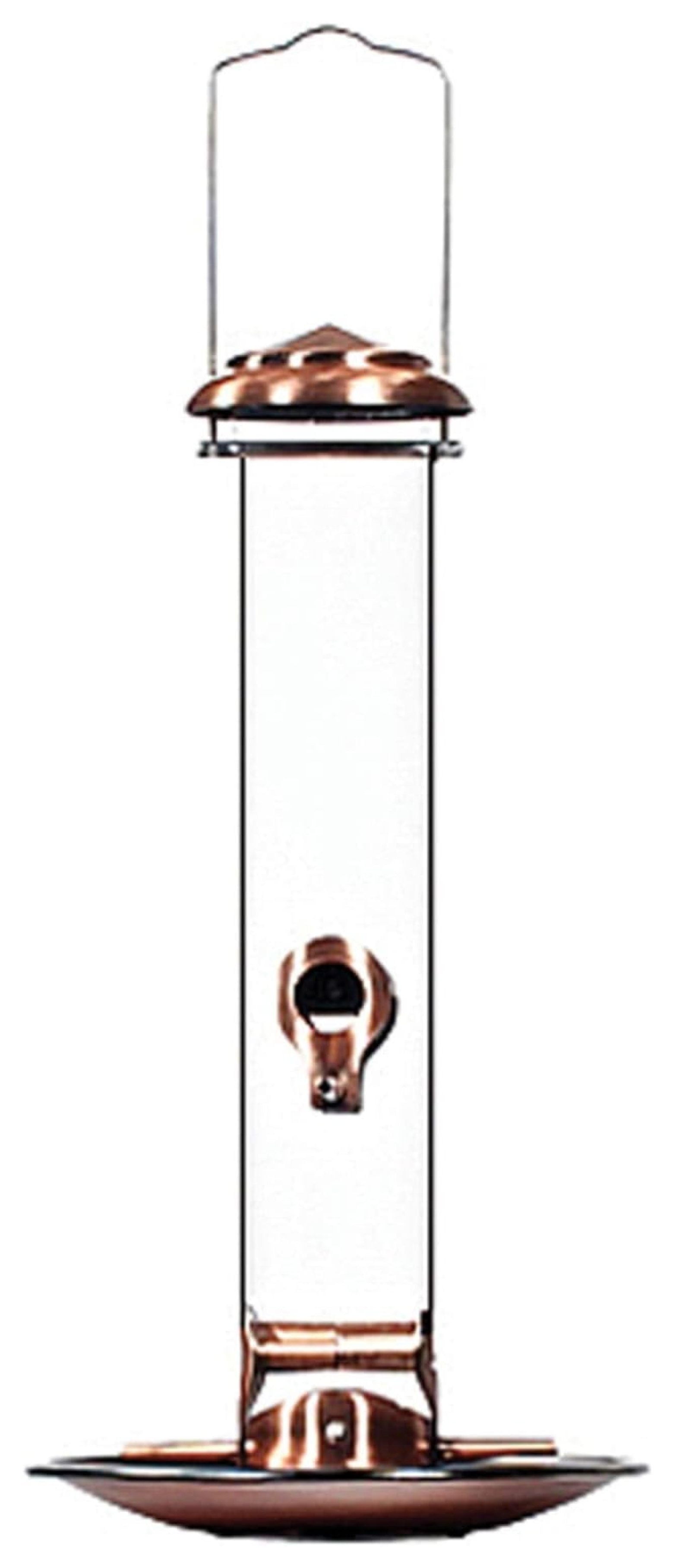 Copper Tube Wild Feeder with Tray 16.5-Inch Attracts All Kinds of Birds ...