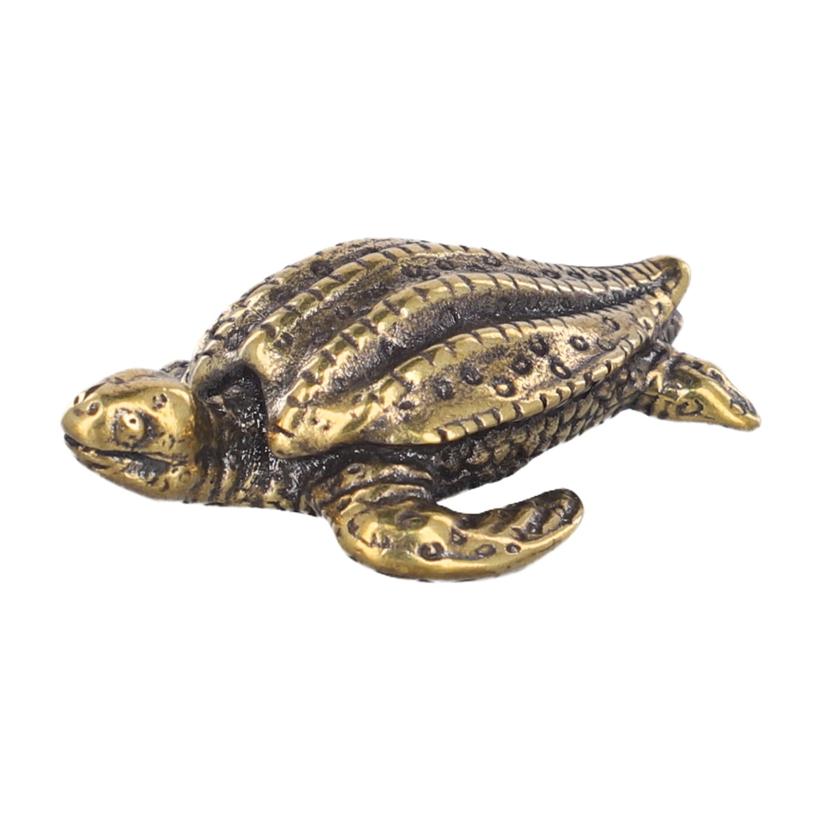 Copper Turtle Sculpture,Brass Animal Statue for Longevity Decor ...