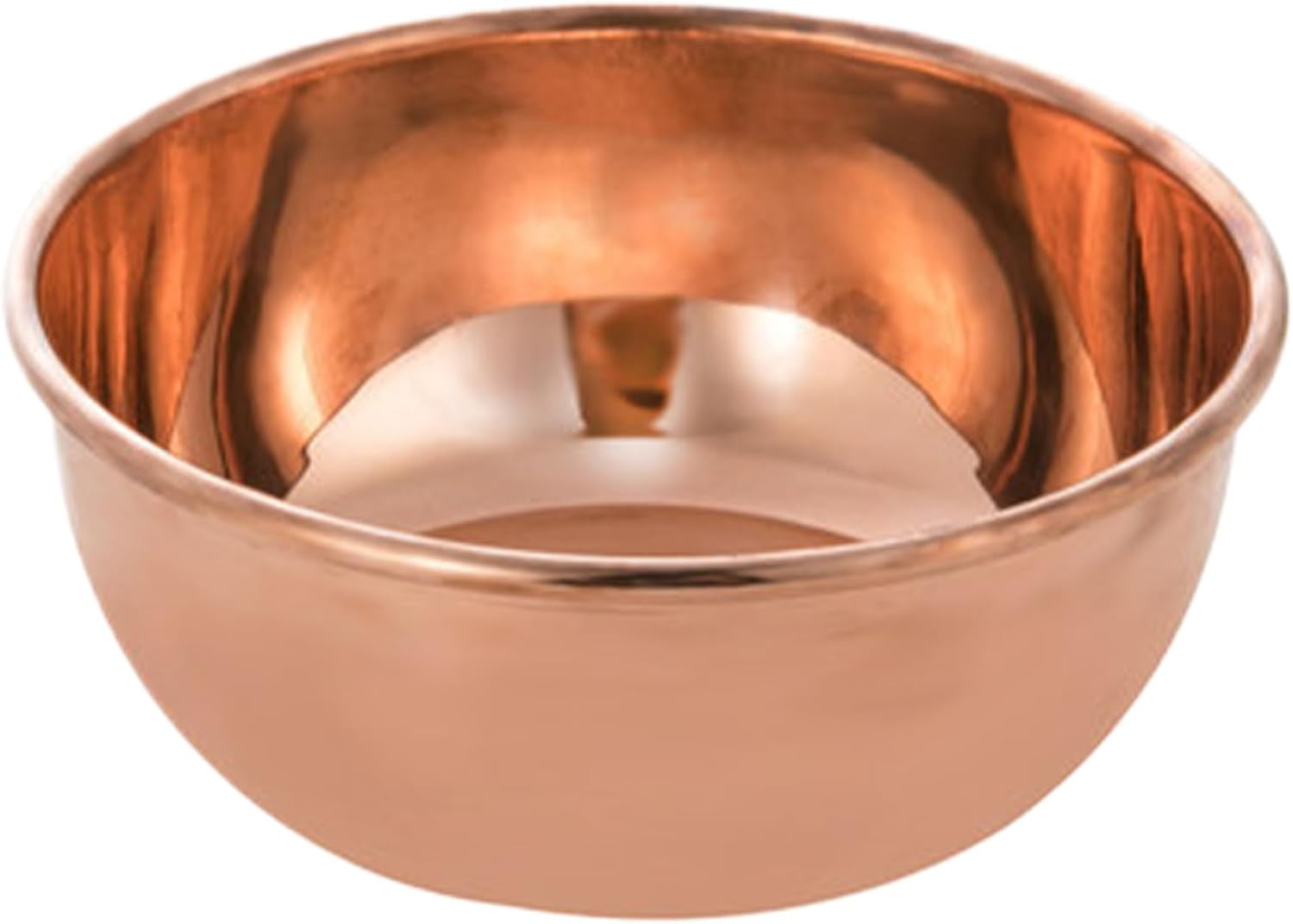 Copper Utensils Copper Bowl: Handmade Pure Copper Mixing Bowls, Flat ...
