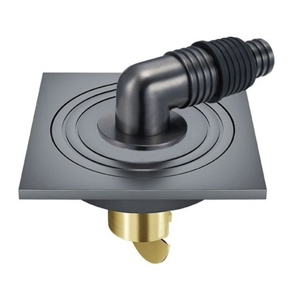 Copper Washing Machine Floor Drain, 3/4/5/6-Way Connector, Bathroom ...