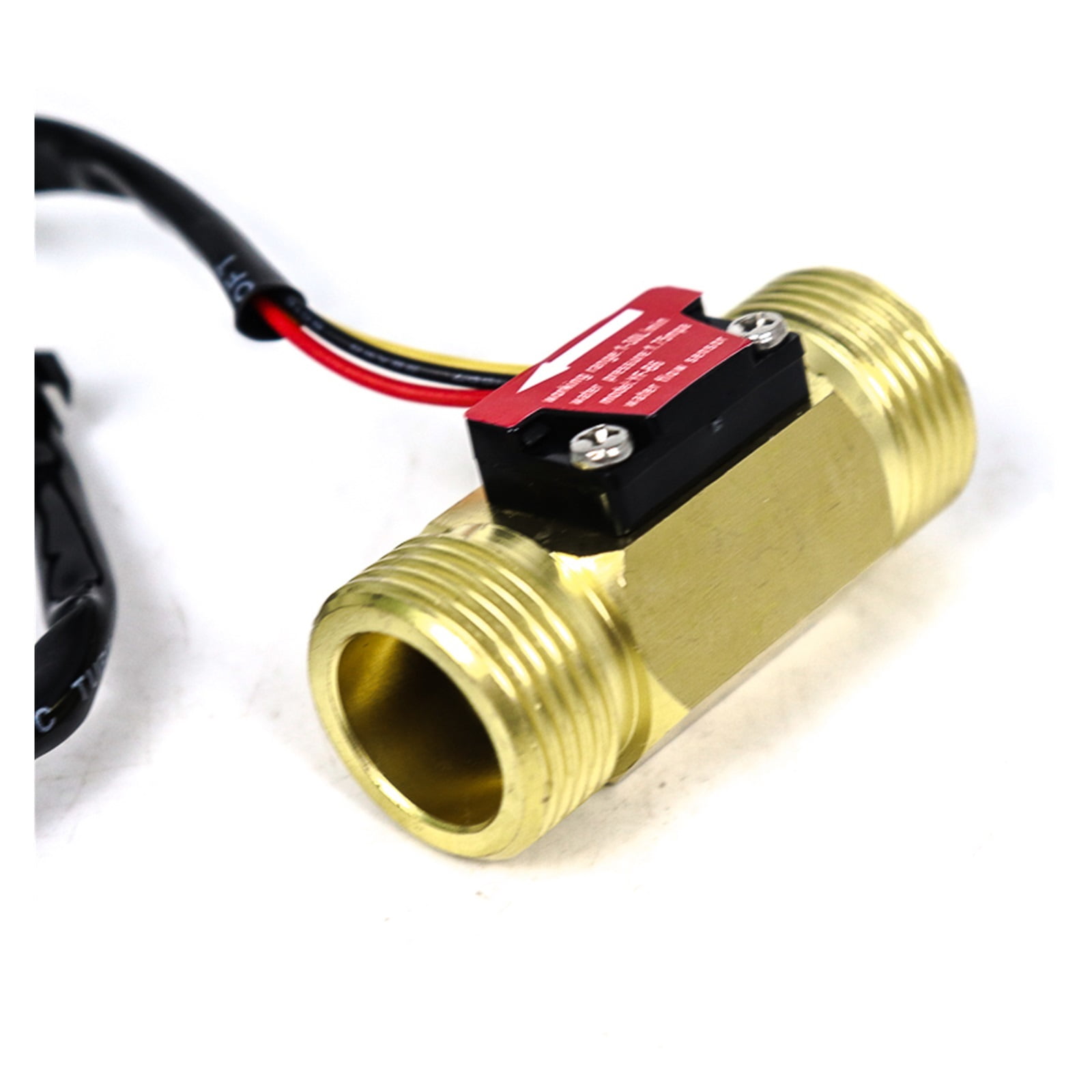 Copper Water Flow Sensor NPN Output Hall High-precision Turbine ...