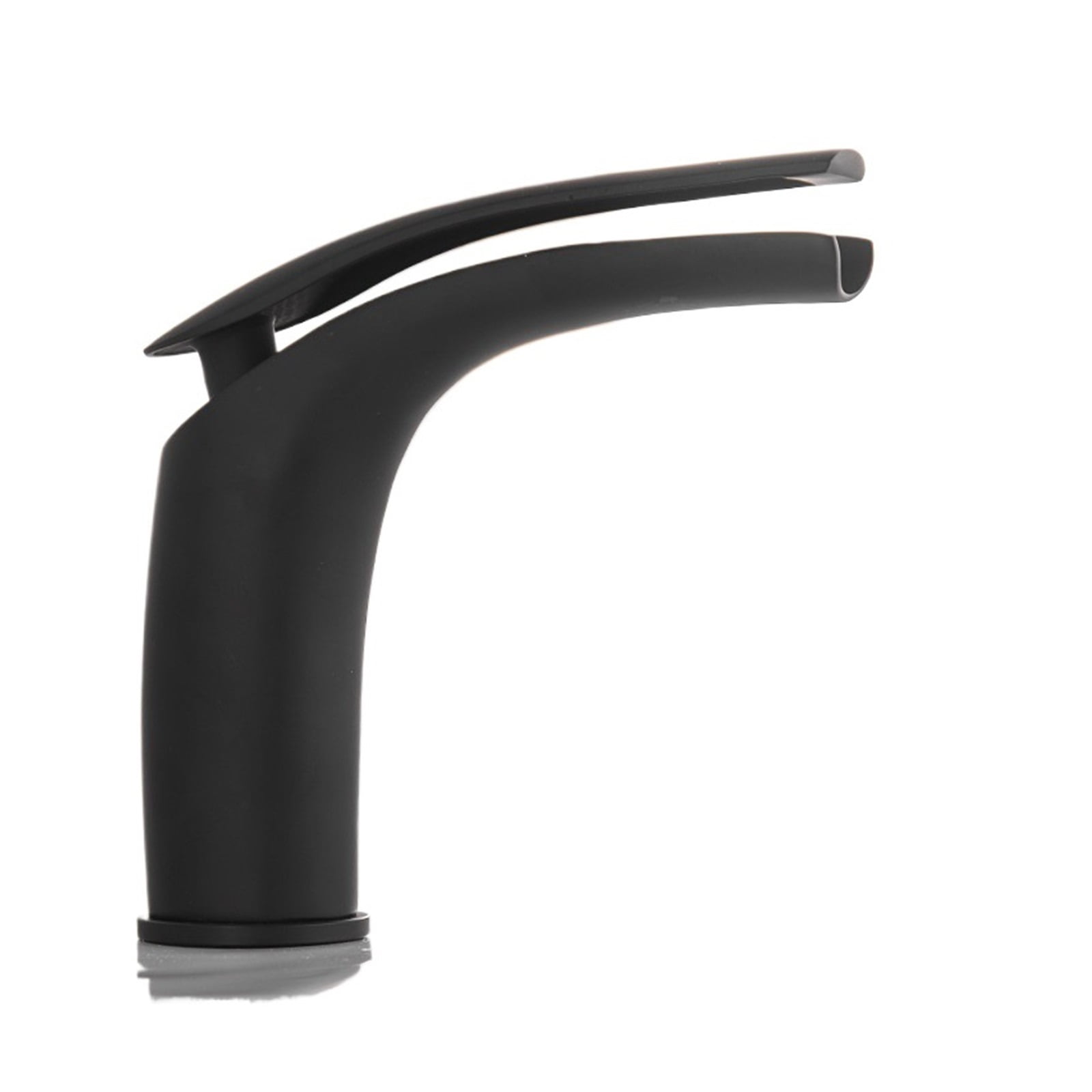 Copper Waterfall Basin Faucet, Hot Cold Mixer Basin Sink Tap, Black ...