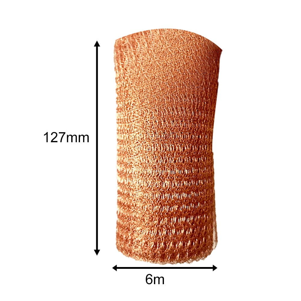 Copper Wool Double-Layer Cuttable Pure Copper Mesh Screen Roll Slug ...