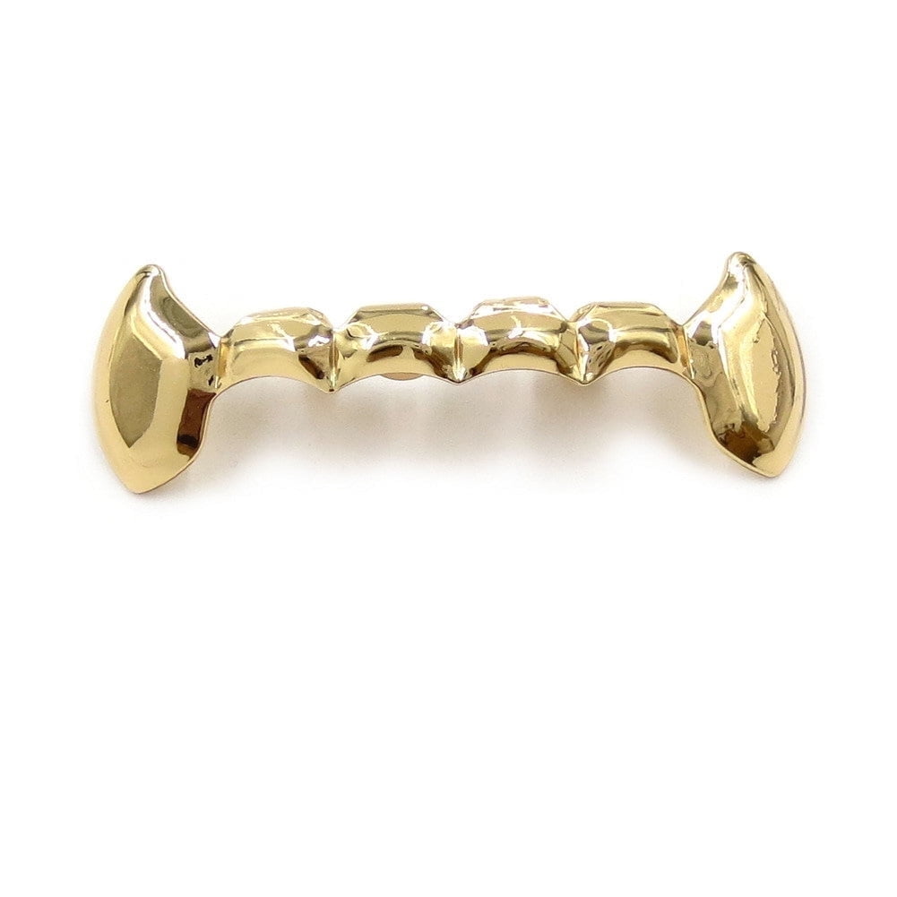 Copper Zirconia Skeleton Design Teeth Grillz Single Piece, Silver or ...