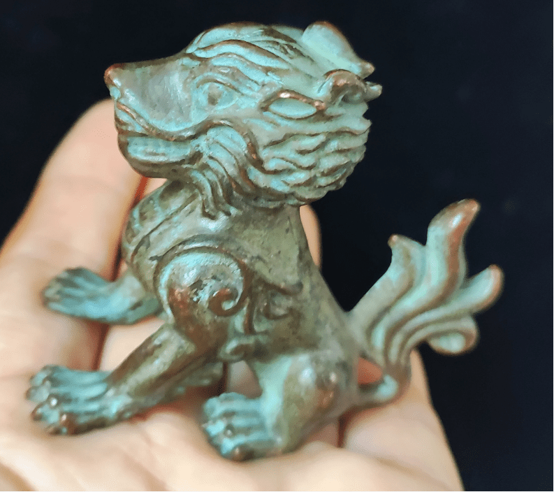 Copper art Ferocious brass mythical animals statue,Wild anmimal ...