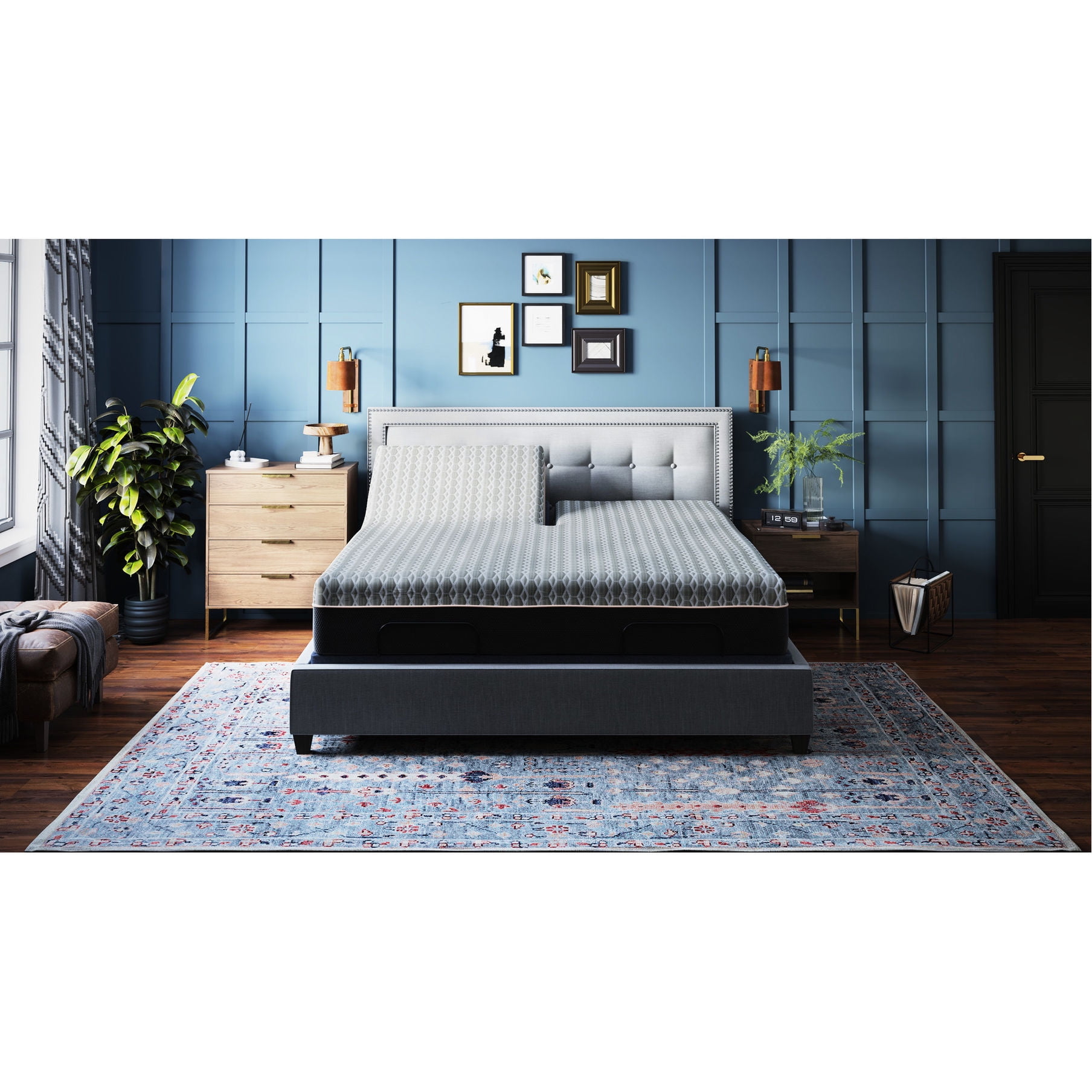 Copper-infused Comfort + Supportive Coil Technology - For Bedroom Use ...