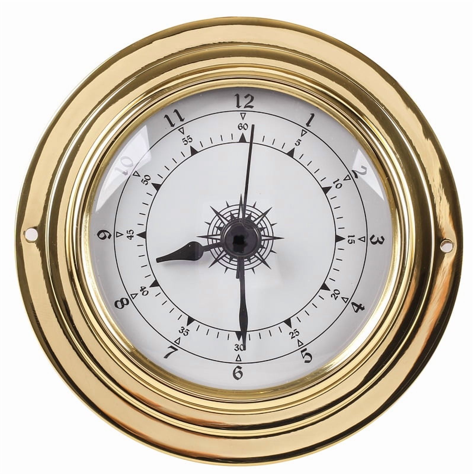 Copper shell zirconium-plated marine barometer thermometer hygrometer ...