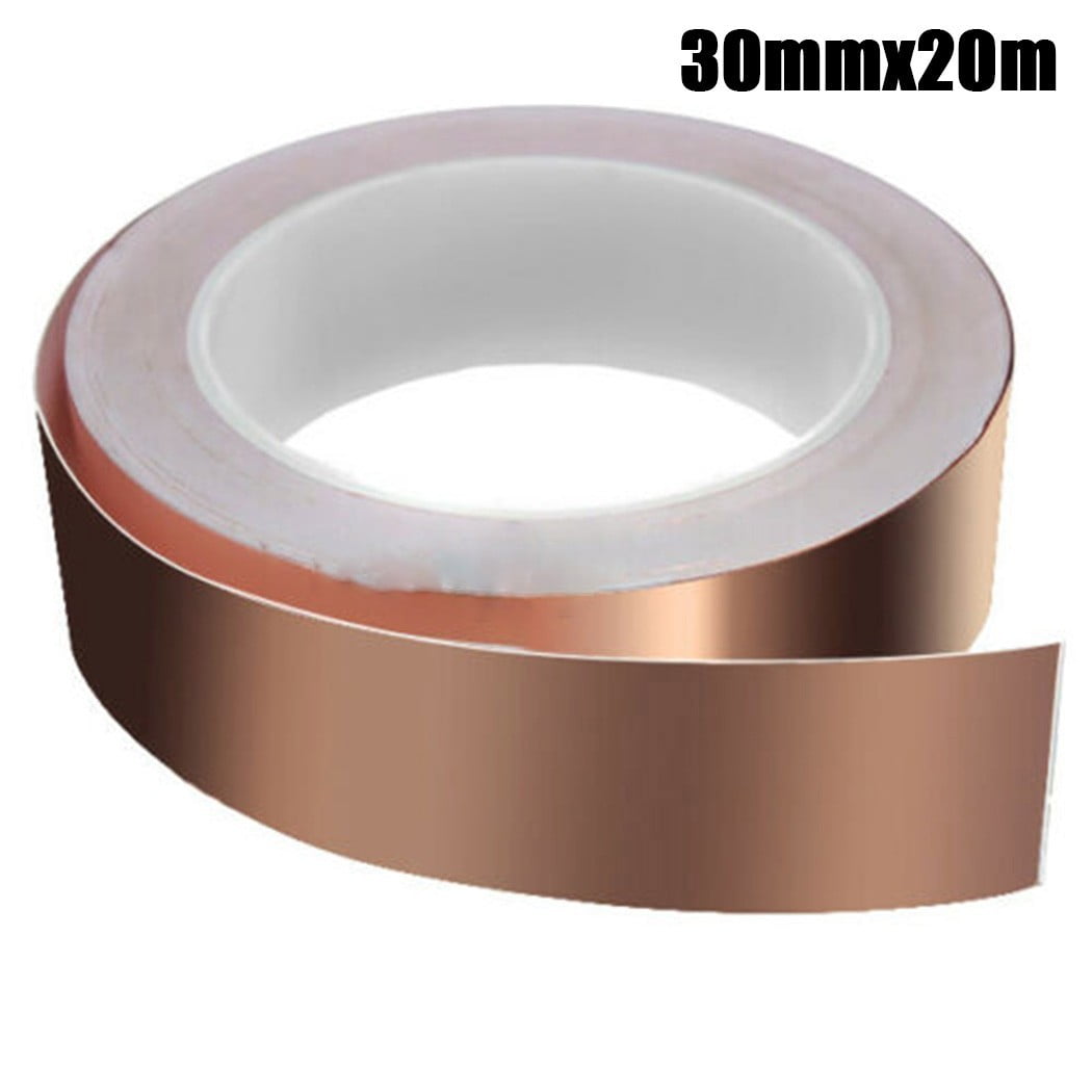 QXKE Copper Tape Self-adhesive Copper Foil Tape Shielding Screw Tape ...