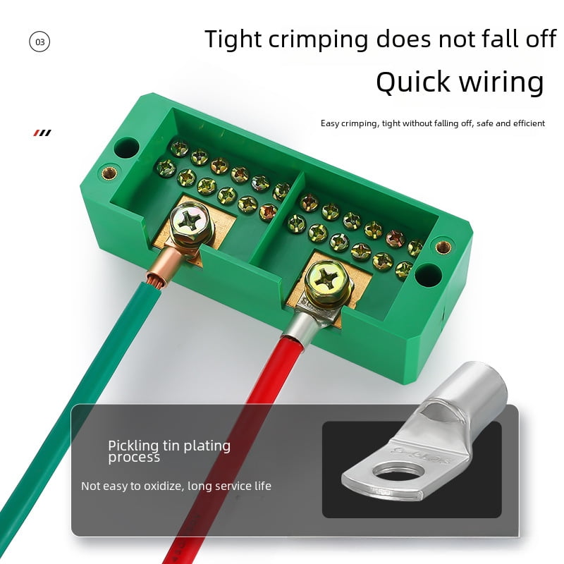 Copper wiring terminal copper wiring terminal boxed wire nose durable ...